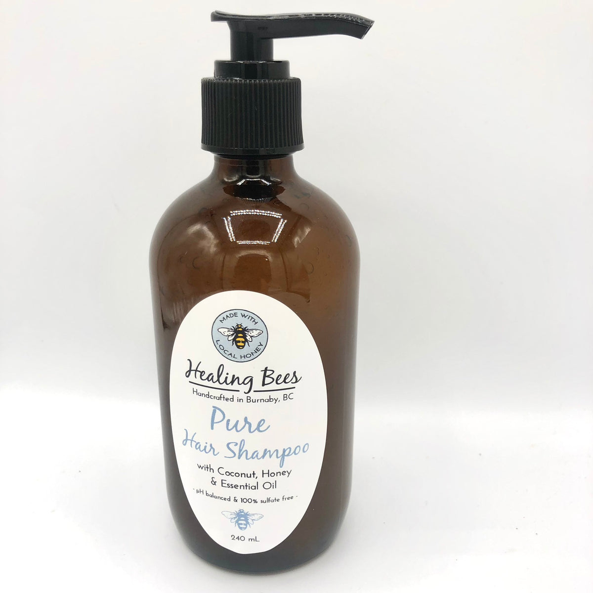 Pure Hair Shampoo – Healing Bees Natural Skincare